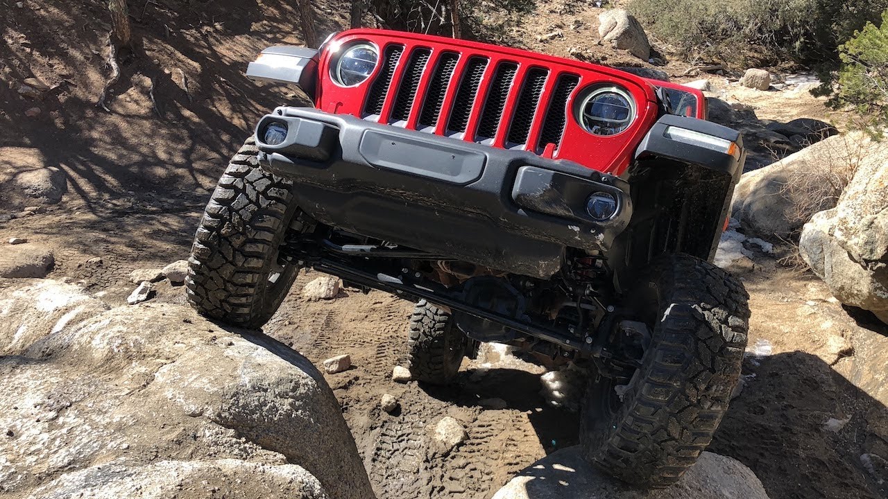Testing the 2018 JLU Rubicon's New $170 Lift on Chinaman Gulch - YouTube