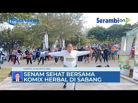 Senam Sehat Bersama Komix Herbal