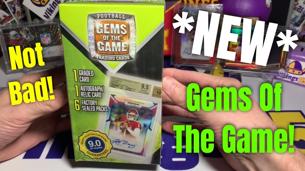 *NEW* Gems Of The Game Football Repack Box! I am surprised by the pack ...