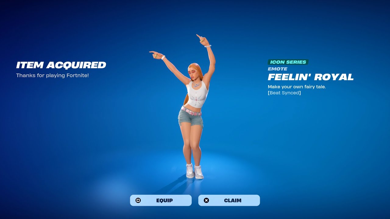 How To Get Feeling Royal Emote NOW FREE In Fortnite! - YouTube