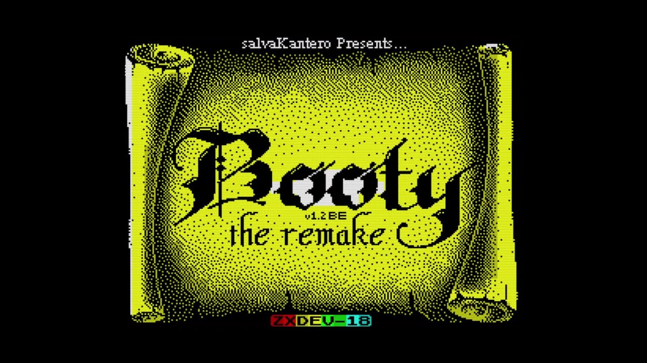 Booty the remake - ZX Spectrum - YouTube