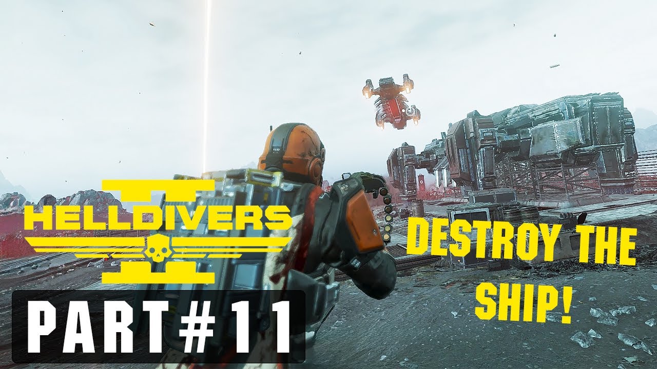 HELLDIVERS 2 | PART 11: AUTOMATON | PC CO-OP MULTIPLAYER GAMEPLAY 4K60FPS - YouTube