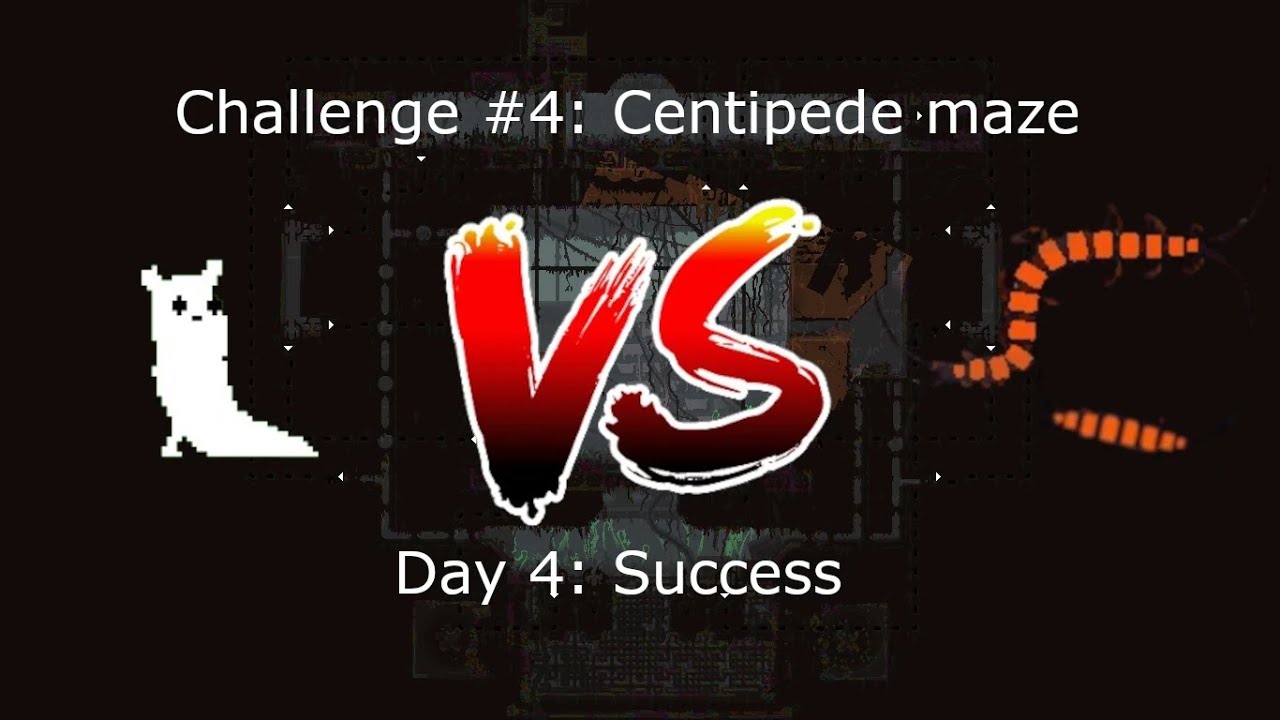 Day #4 of doing Rain World challenges • Challenge #4: Centipede Maze ...