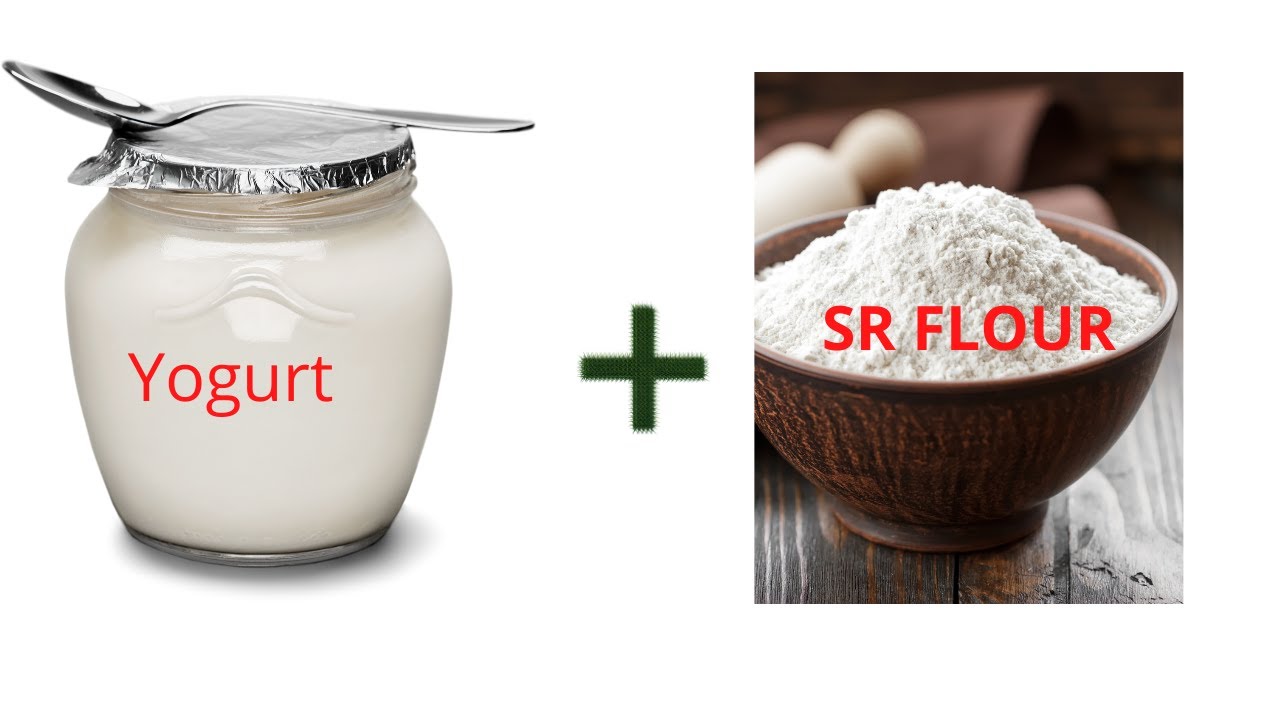 Easy Homemade 2 Ingredient Dough = Yogurt & SR Flour - YouTube