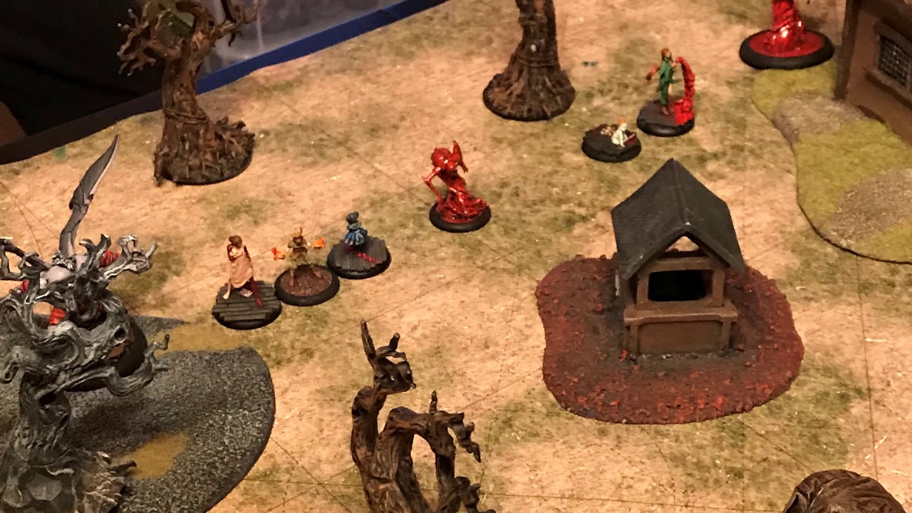 Malifaux Bat Rep Sandeep vs Pandora - YouTube