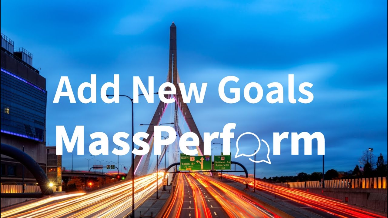 MassPerform Ongoing Check-ins: How to Add New Goals - YouTube