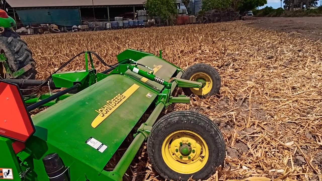 Desmenuzadora D115 John Deere, el ancho de 6 surcos para la máxima ...