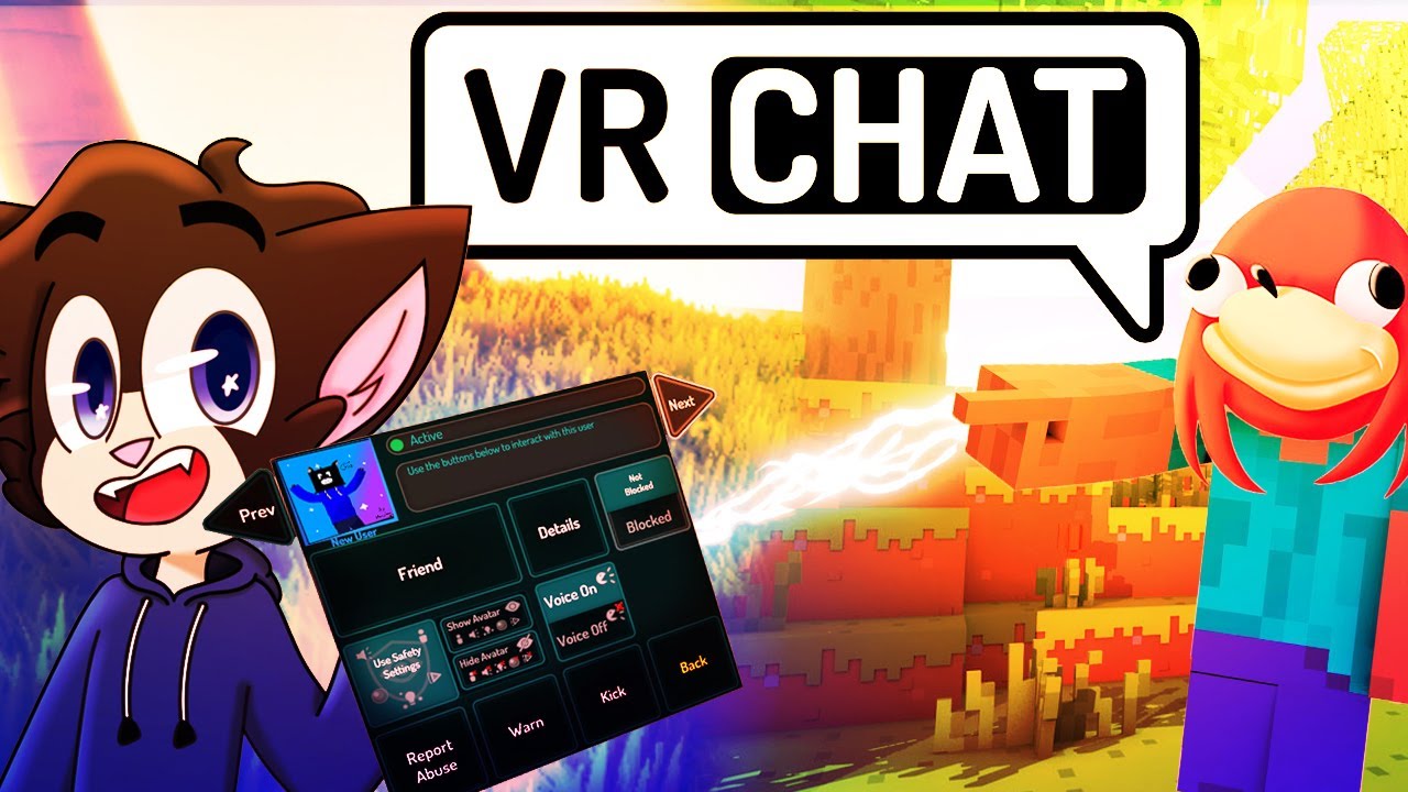 VRChat JUGANDO DENTRO DE MINECRAFT!!! - YouTube