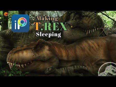 Making family T.REX Sleeping [ the lost world jurassic park ] - YouTube