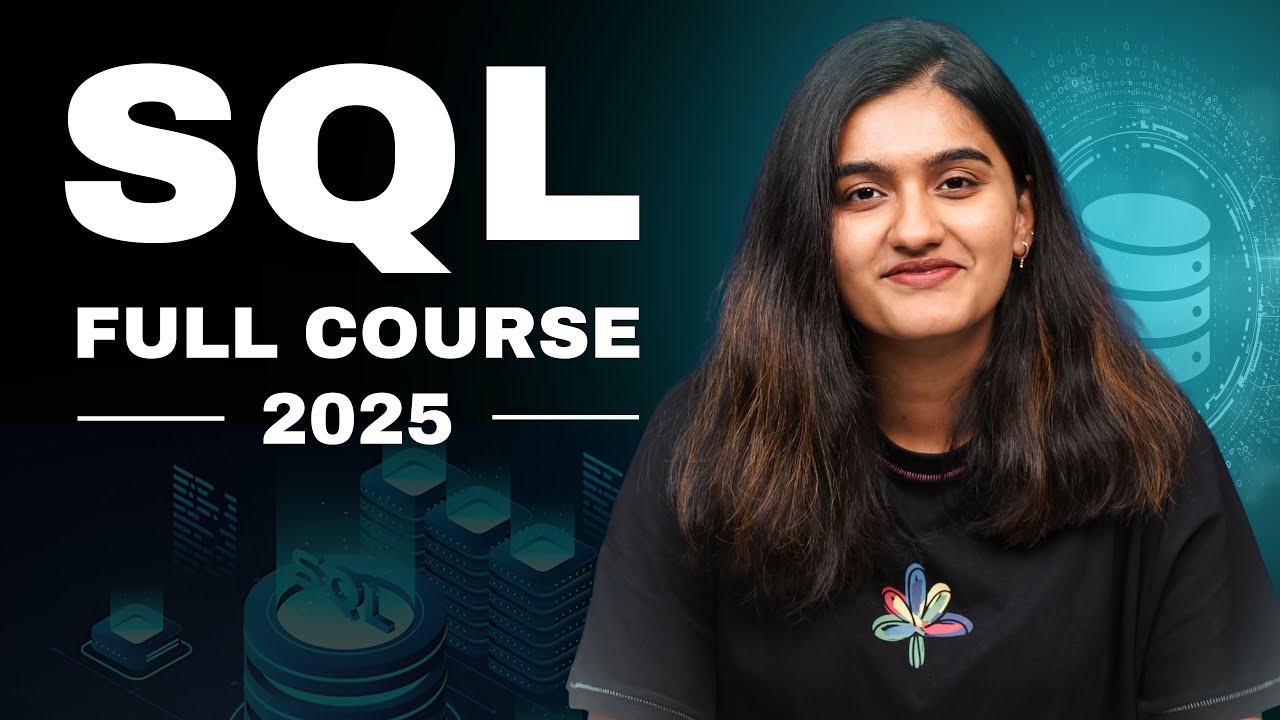 SQL Full Course (2025) | SQL Course (The Only SQL Tutorial You’ll Ever Need!) | Intellipaat ...