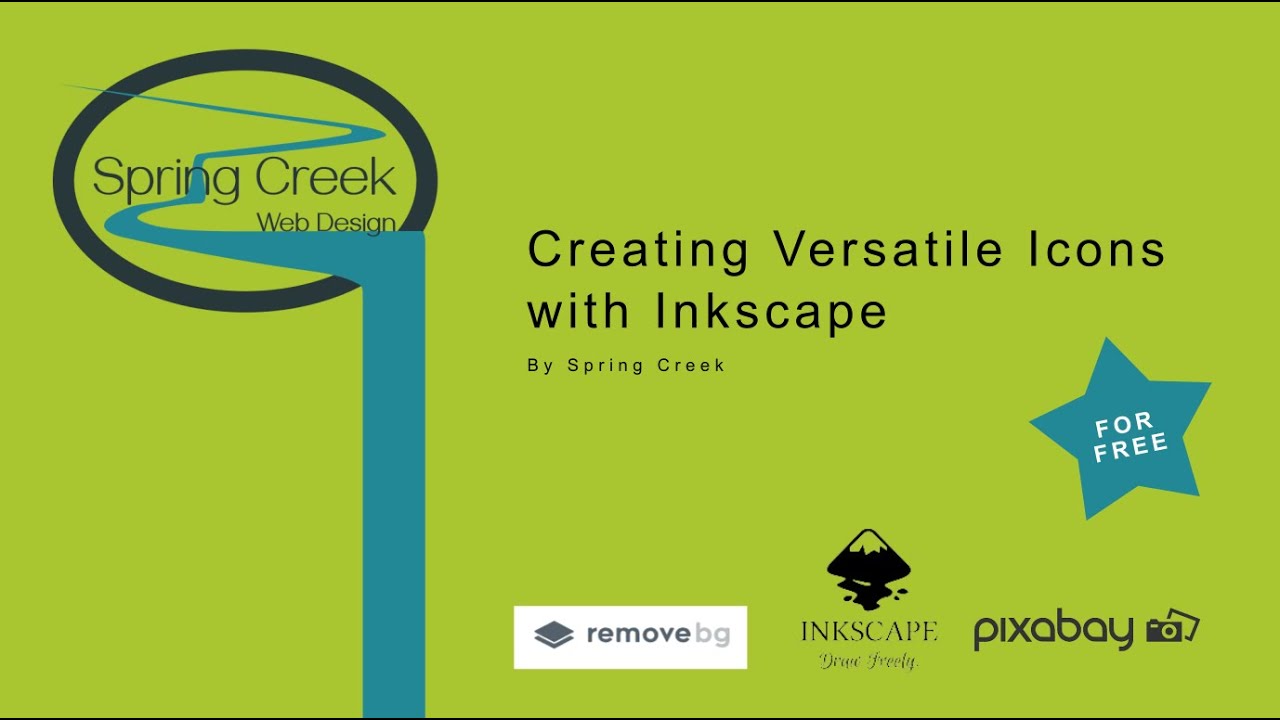 Creating Custom Icons in Inkscape (Tutorial) - YouTube