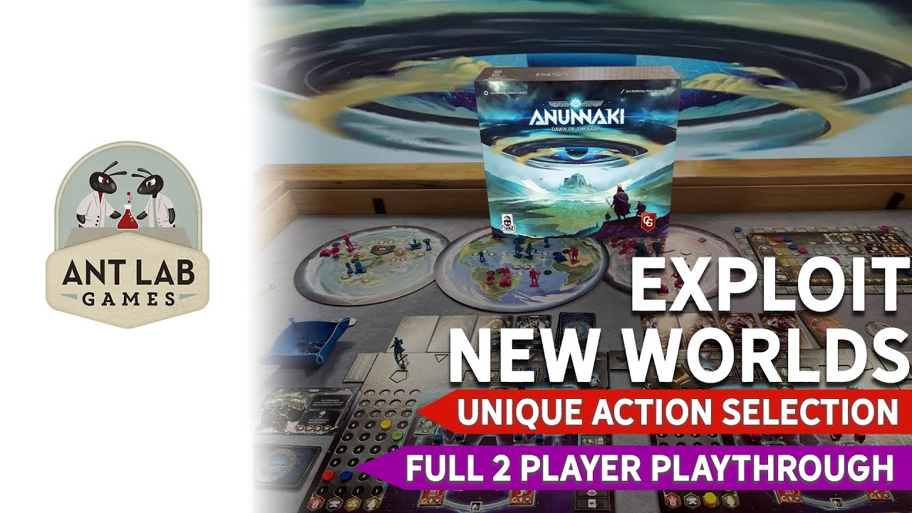 Anunnaki Board Game | Playthrough | Review - YouTube