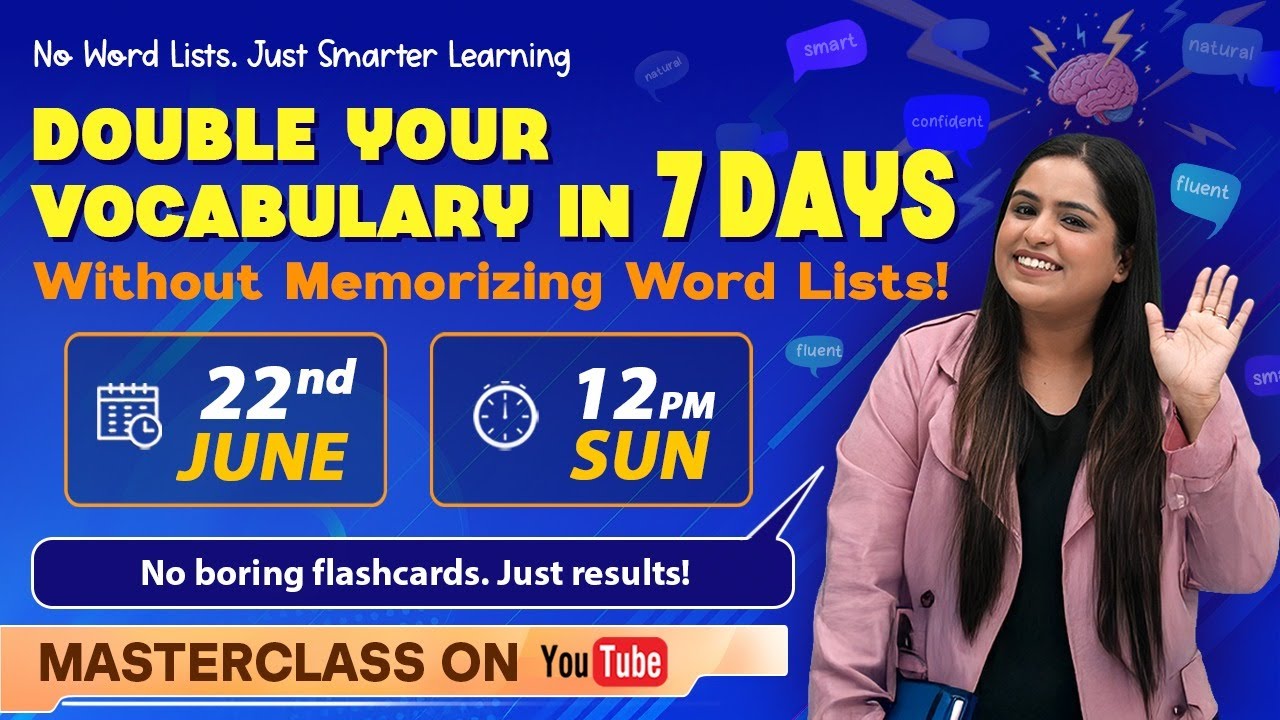 Double Your Vocabulary in 7 Days – Without Memorizing Word Lists! - YouTube