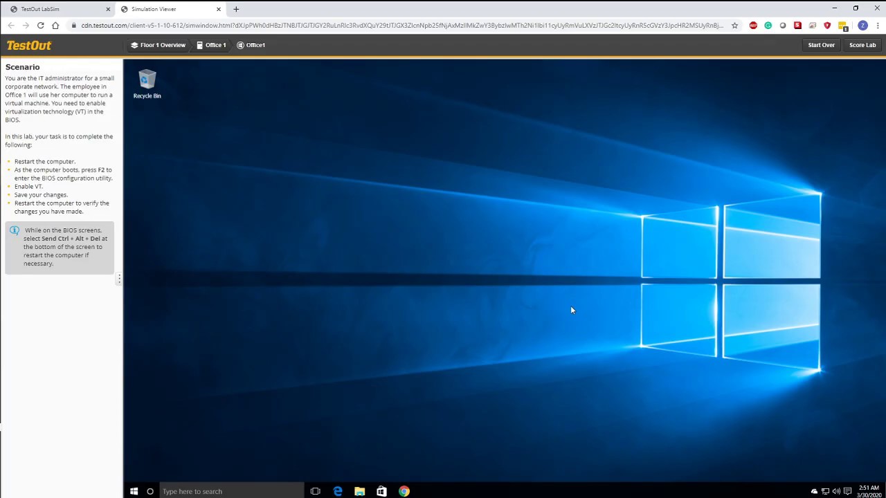 How to Enable Virtualization in your Bios on Windows 10. - YouTube