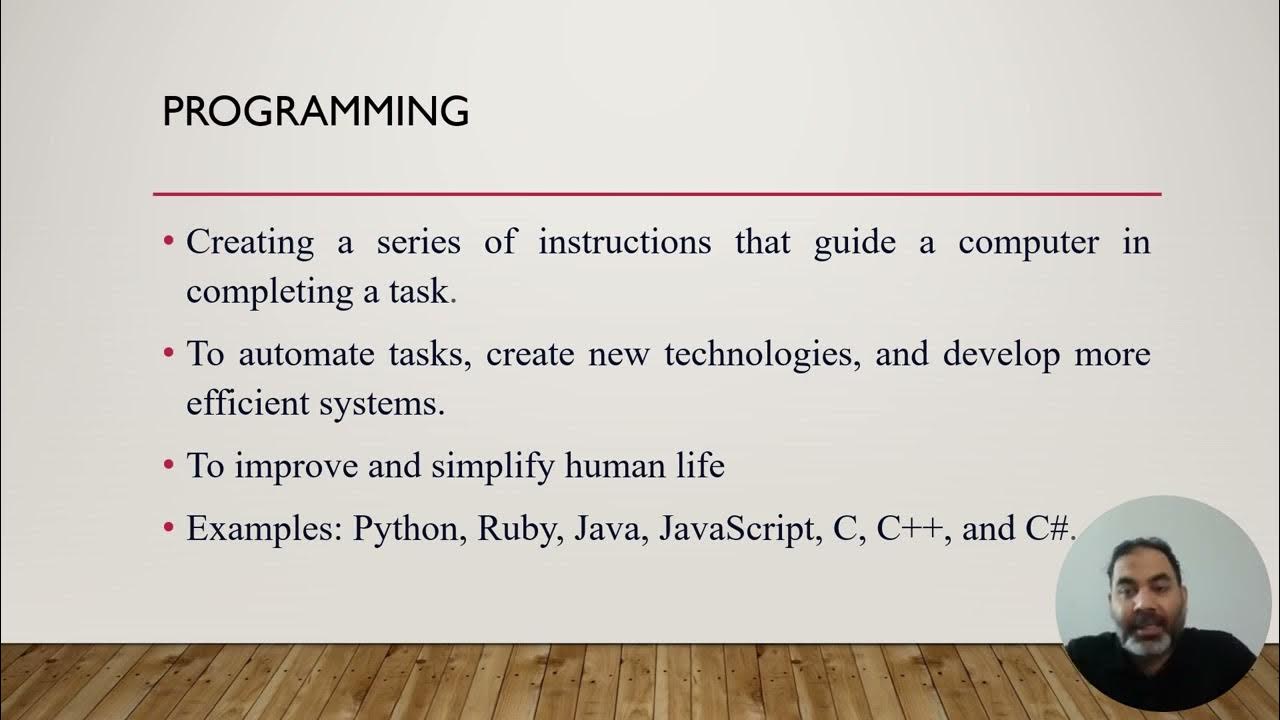 Introduction to Python lec1 - YouTube