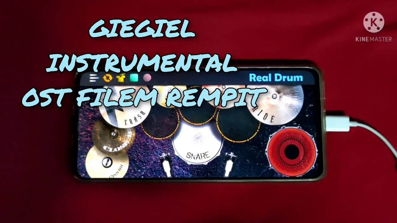Giegiel - Instrumental Real Drum Cover Ost Filem Rempit - YouTube