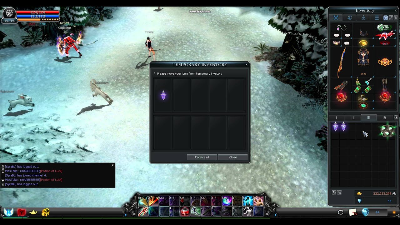 Cabal Global Atlas opening 4x Potion of Luck Chaos Boxes - YouTube