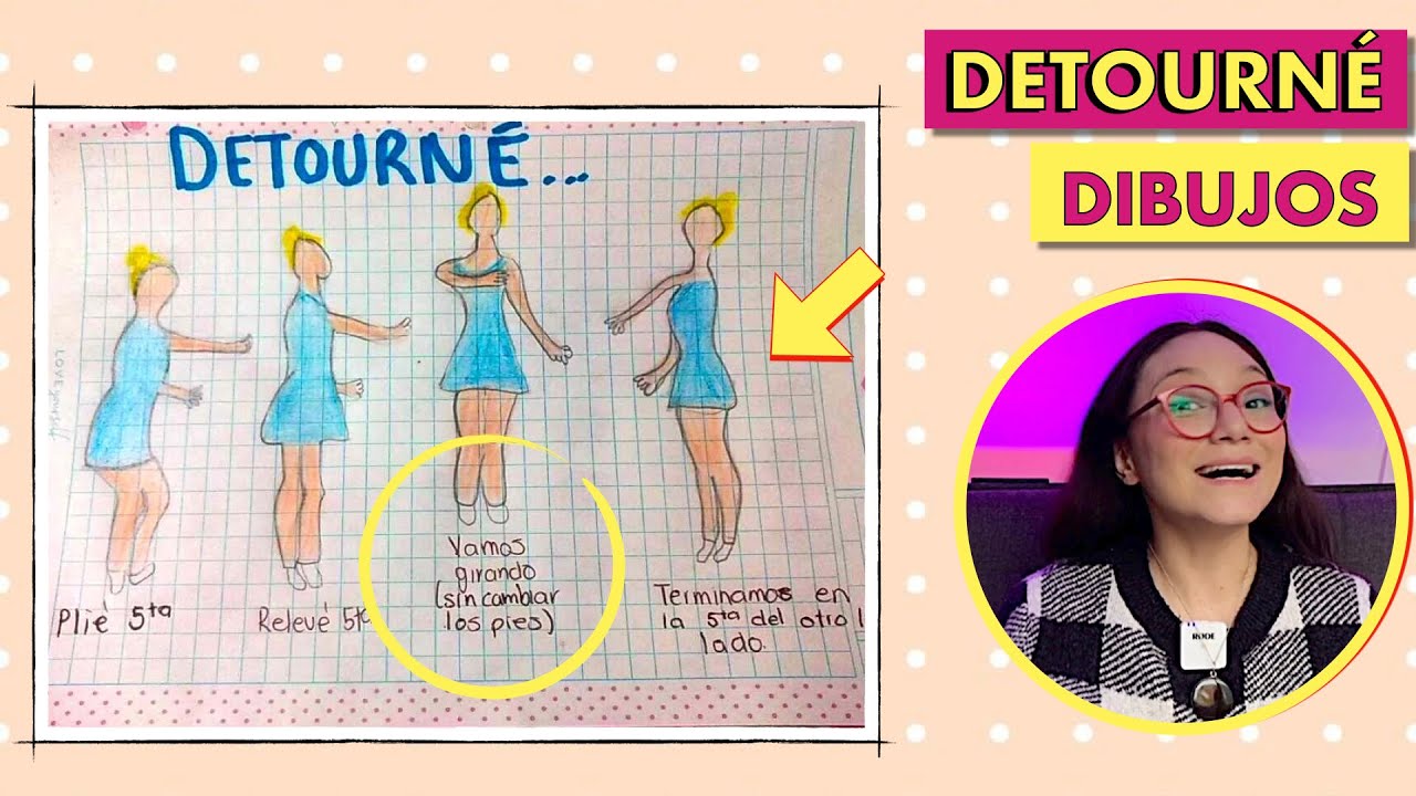 🚨 Analizando el DETOURNE DE BALLET (vuelta) con mis alumnas (DIBUJOS ...