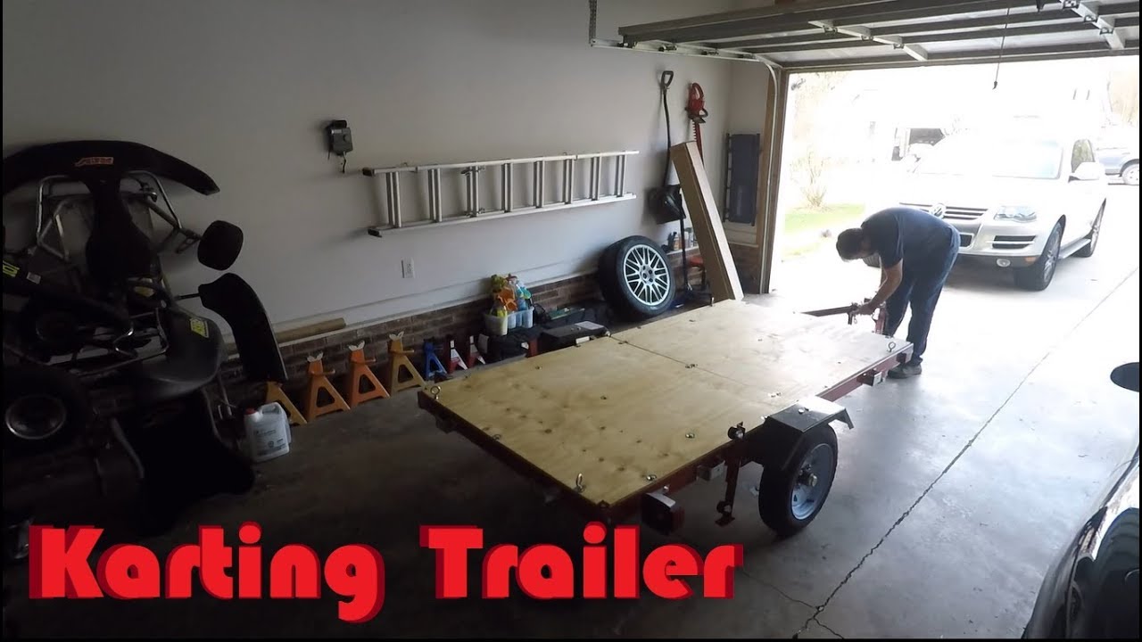 Building a Kart Trailer - YouTube