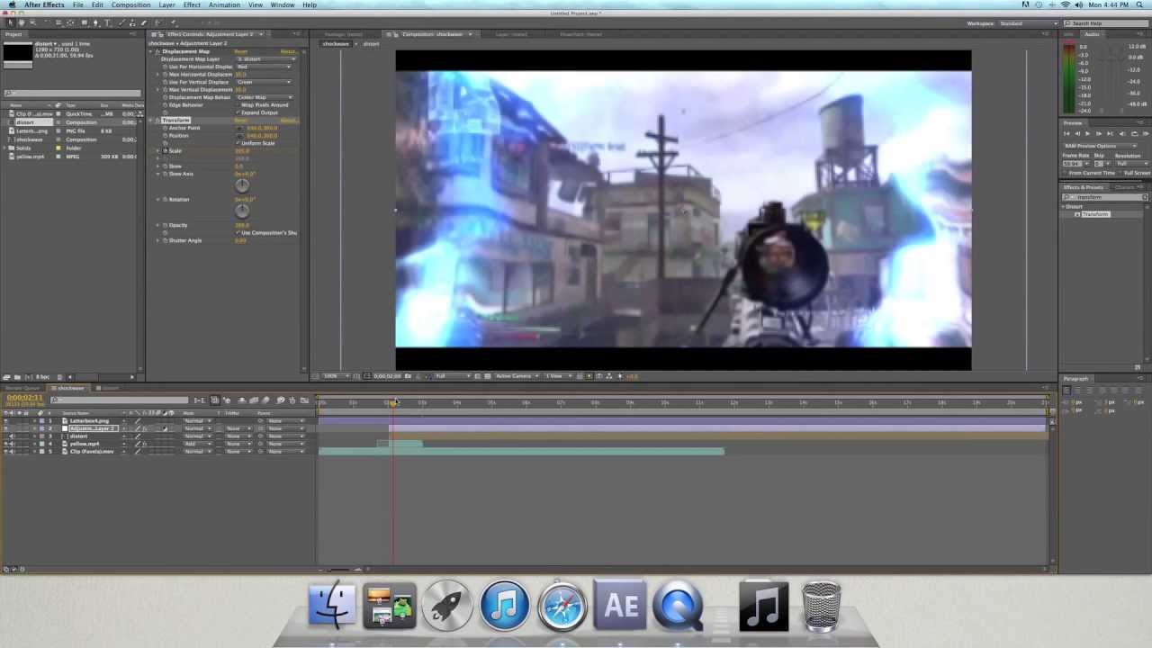 Distorted Shockwave Tutorial (After Effects) - YouTube
