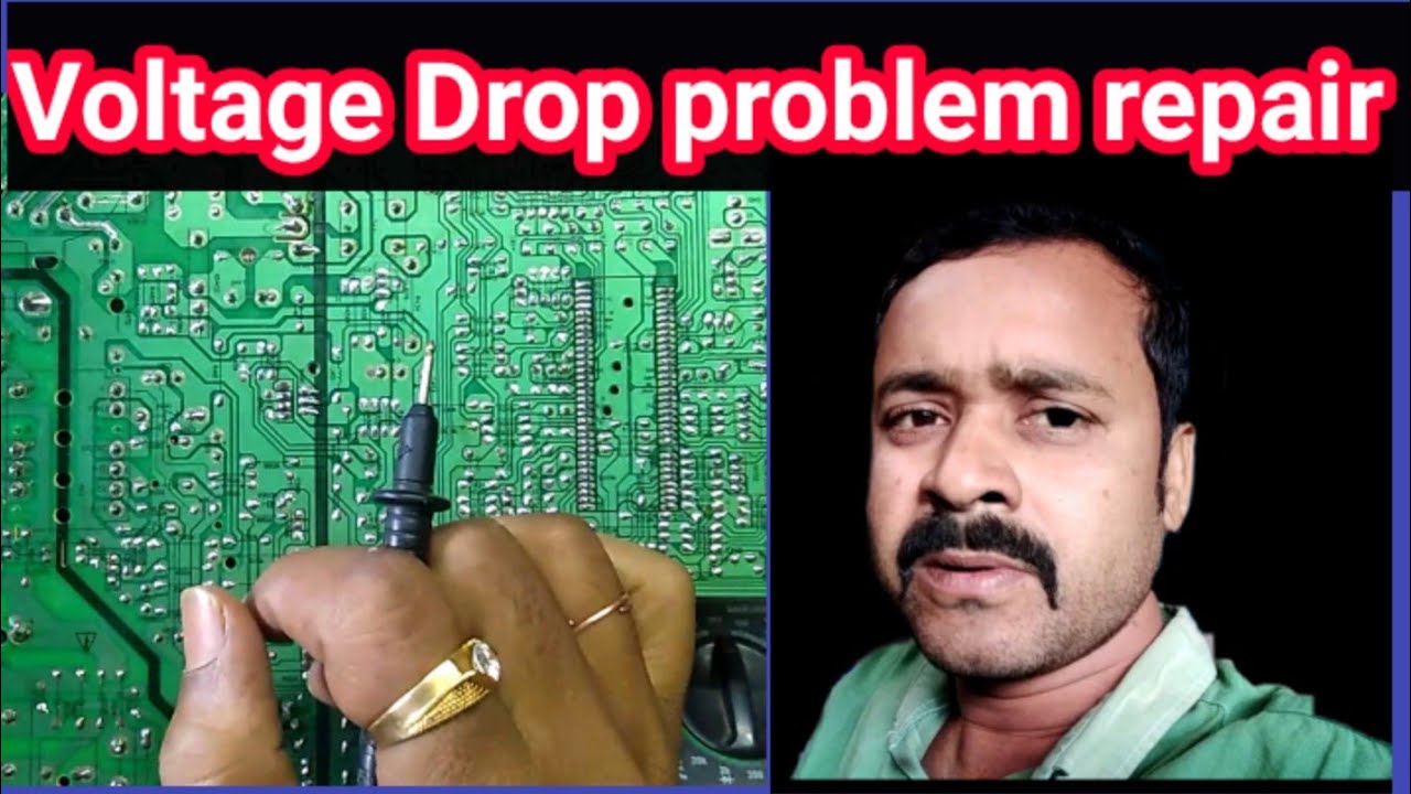 How to solve Voltage Drop problem in CRT PCB. - YouTube