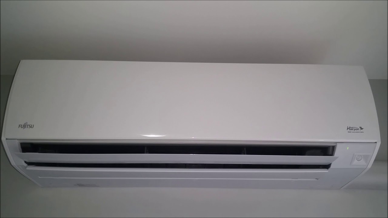 Fujitsu 12RLS3Y Indoor Unit Auto Defrosting Operation - YouTube