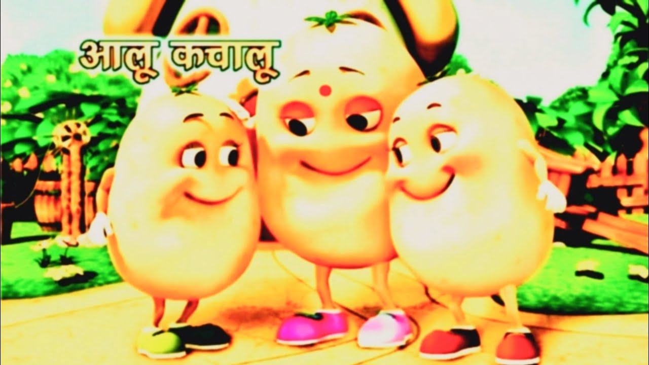 आलू कचालू|Aloo Kachaloo Beta Kahan Gaye The|Hindi Rhymes for Children ...