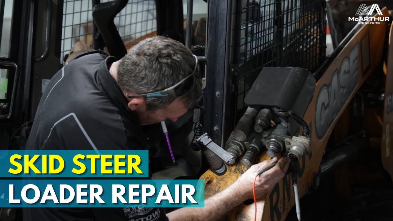 Skid Steer Loader Repair - YouTube