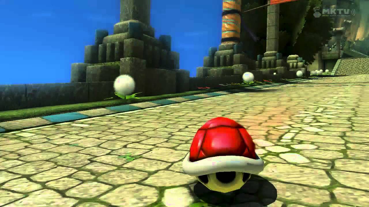 Wii U - Mario Kart 8 - Ruinas Roca Picuda - YouTube