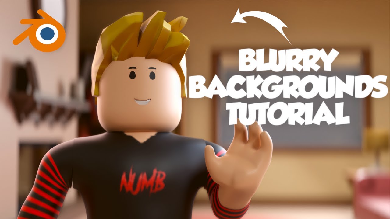 HOW TO ADD BLURRY BACKGROUNDS IN ROBLOX GFX (Blender 3.0+) - YouTube