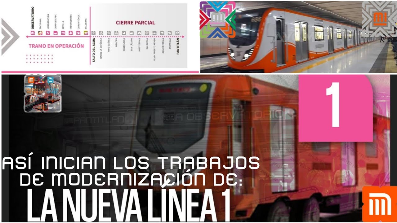 ‼️AVANZAN LAS OBRAS DE MODERNIZACIÓN DE LA NUEVA LÍNEA 1 Y SIGUEN LAS ...
