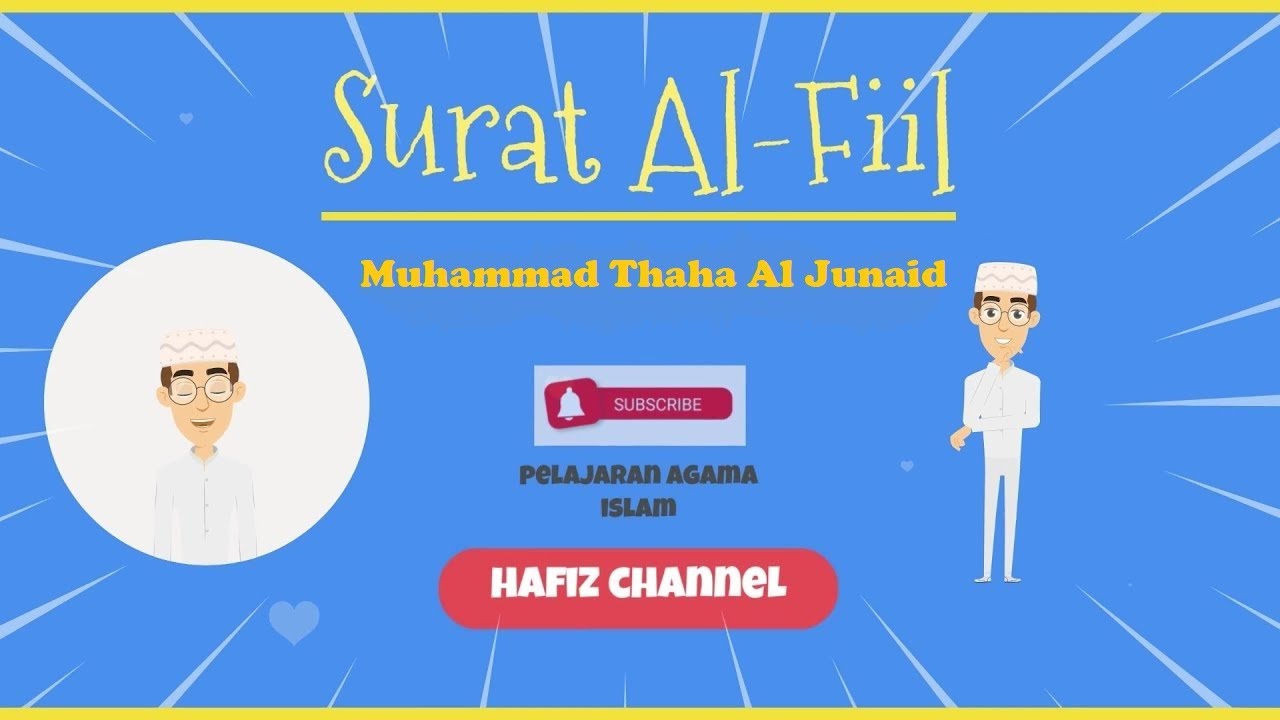 Surat Al Fiil Latin Dan Terjemahnya - YouTube