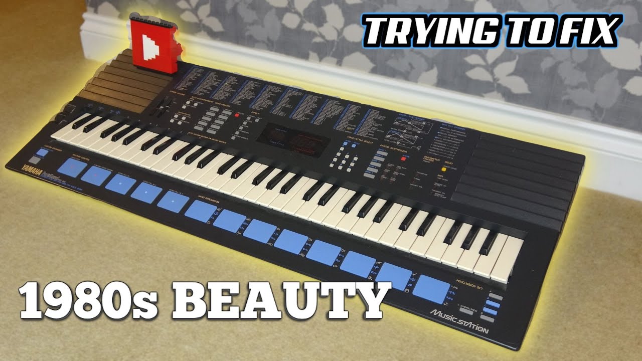 Can I FIX this 1980s Synth / Keyboard Beauty? - YouTube