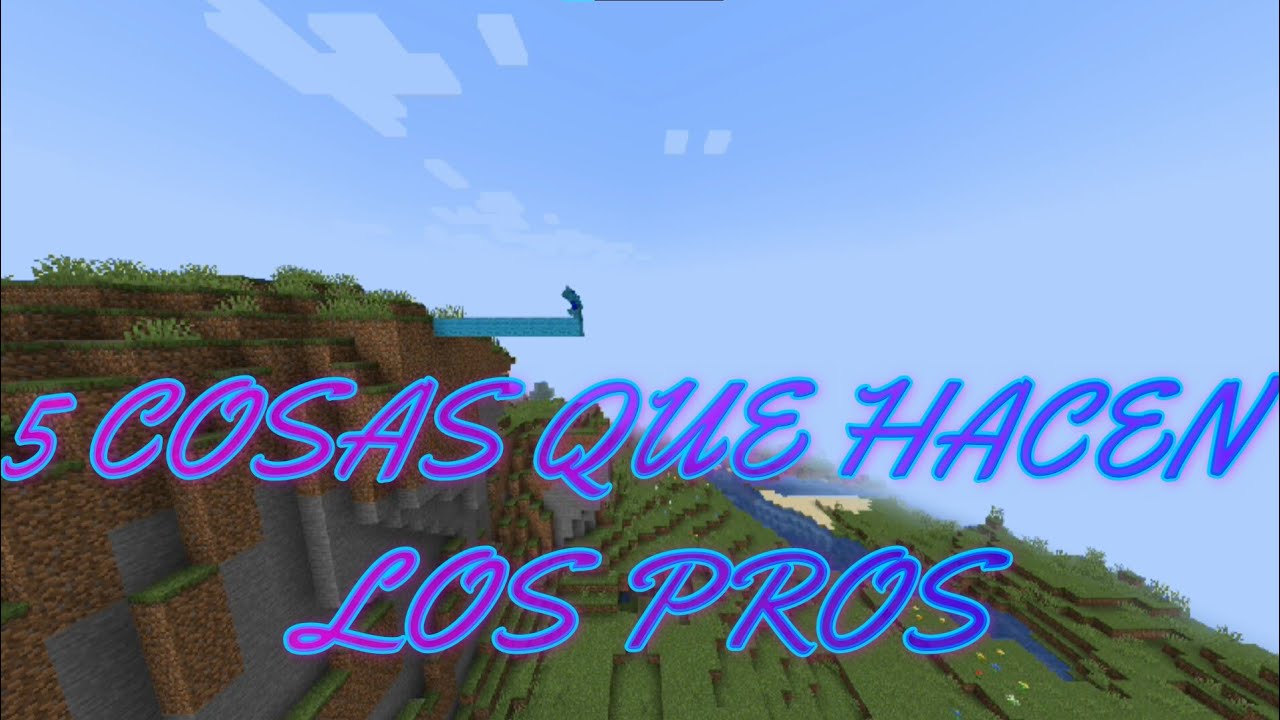 COSAS QUE HACEN LOS PROS - YouTube