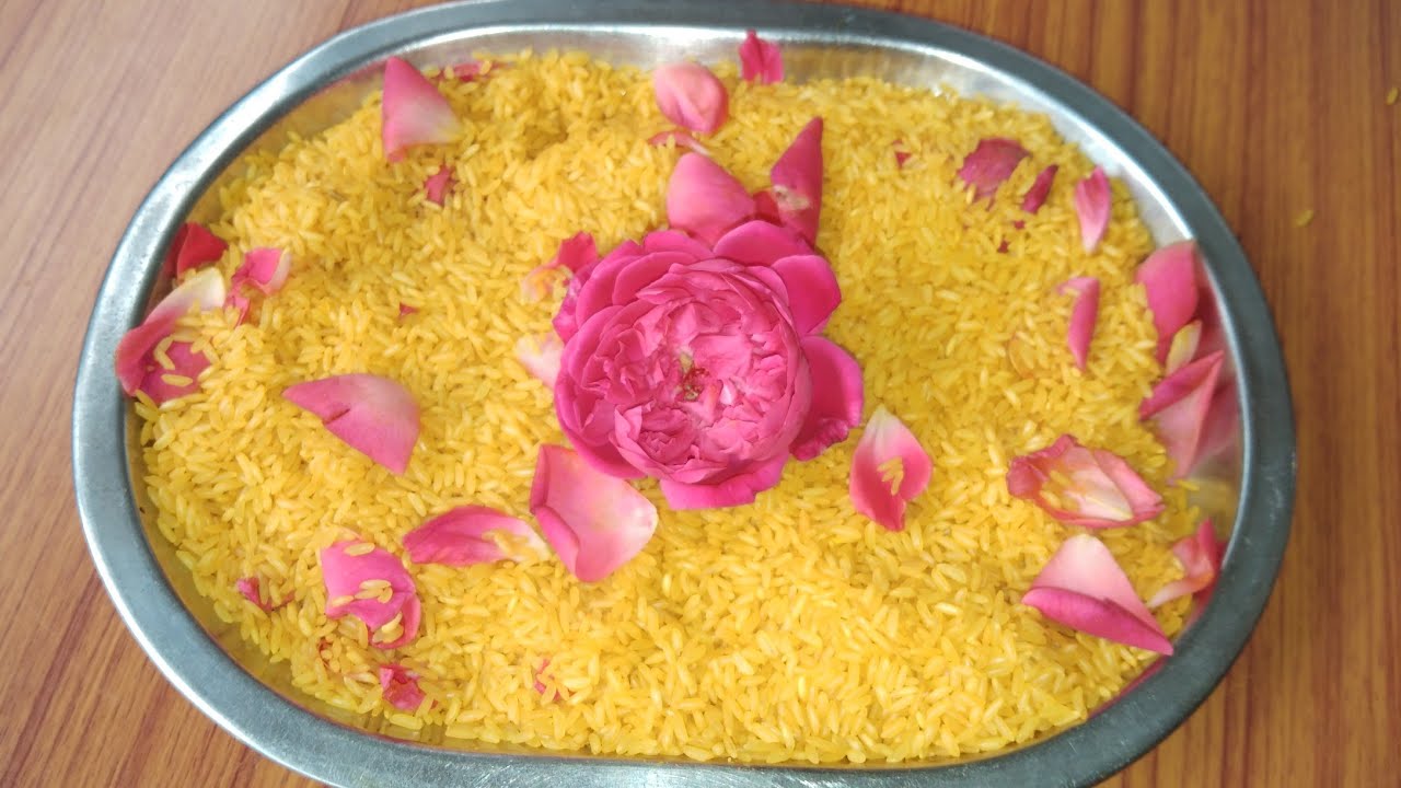 Thalambralu Rice wedding / Pelli items Marriage / Telugu style ...