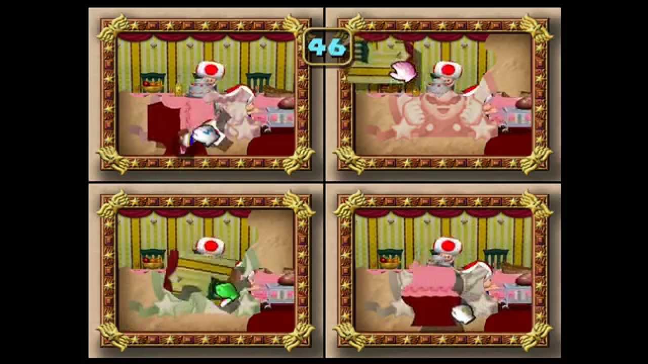 Mario Party 4 minigame: Photo Finish 60fps - YouTube
