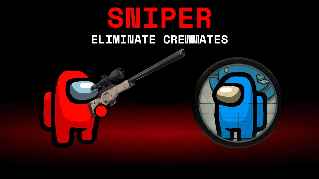 SNIPER Imposter Role in Among Us (INSANE) - YouTube