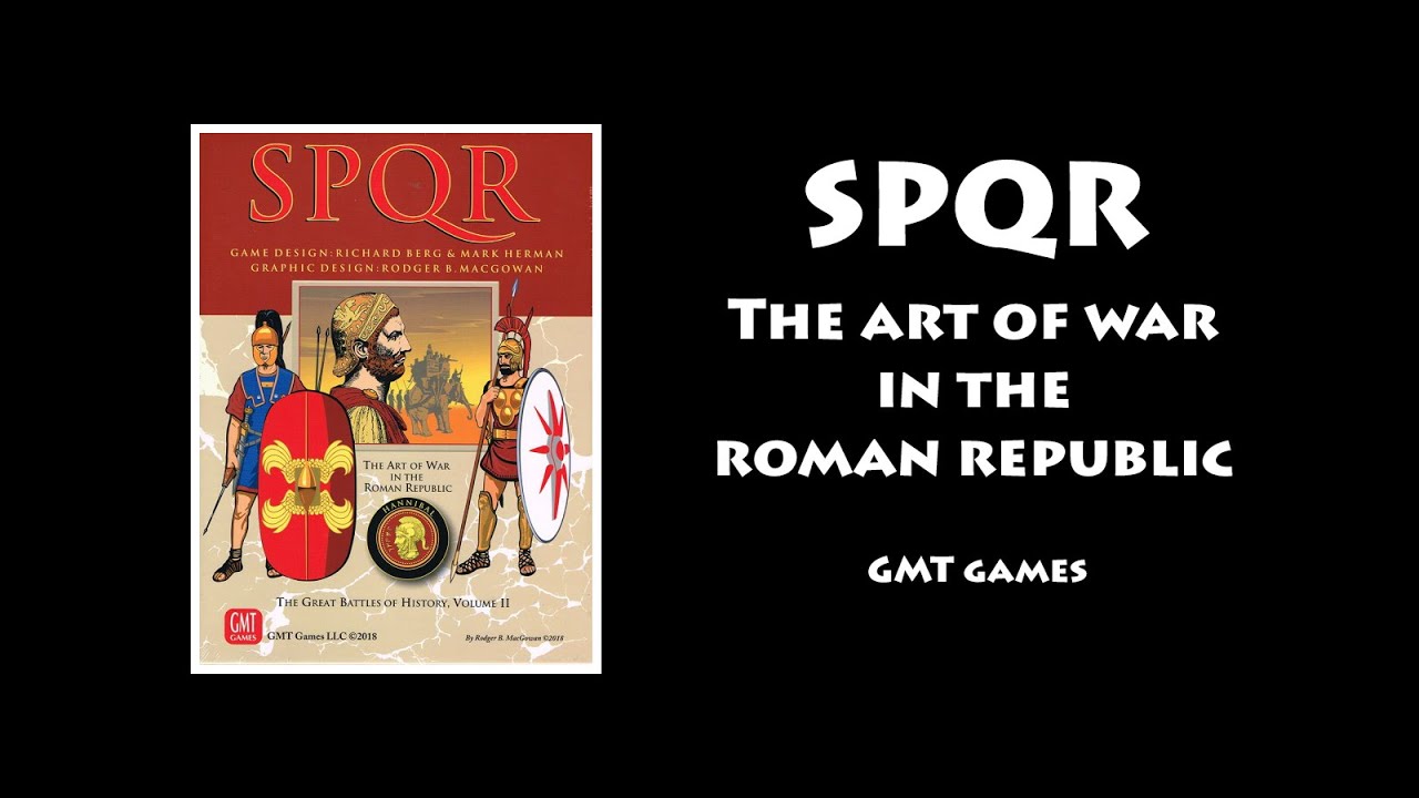 Introduction to SPQR (GMT Games) - YouTube