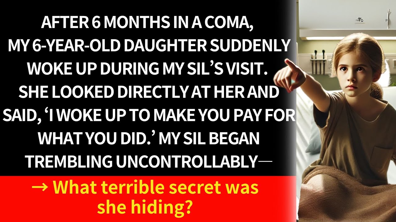 After 6 months in a coma, my 6-year-old daughter suddenly woke up ...