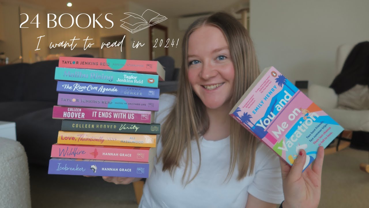 24 Books I want to read in 2024! - YouTube