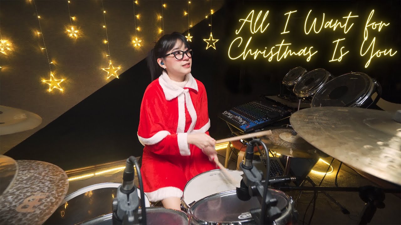 All I Want for Christmas Is You - Mariah Carey Drum Cover ( Tarn ...