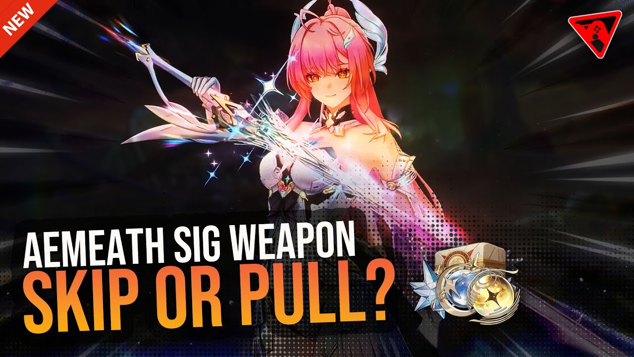 Massive Skip!!! Is Aemeath's Weapon Everbright Polestar a Trap? | # ...