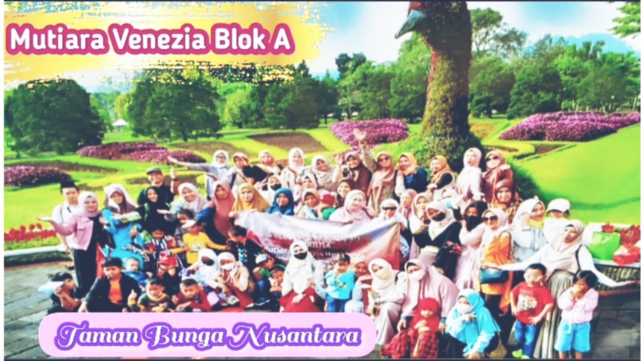 Keseruan di Taman Bunga Nusantara..Ada Doorprize dan Games Seru 🌼 ...