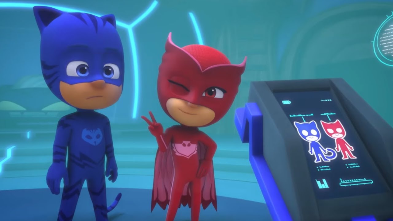 PJ Robot Vs Romeo / Master of the Moat | PJ Masks Season 3 | Cartoon ...