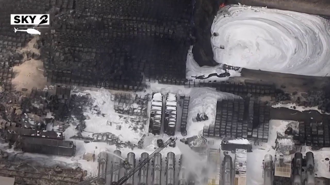 Chemicals in Sound Resource Solutions plant fire - YouTube