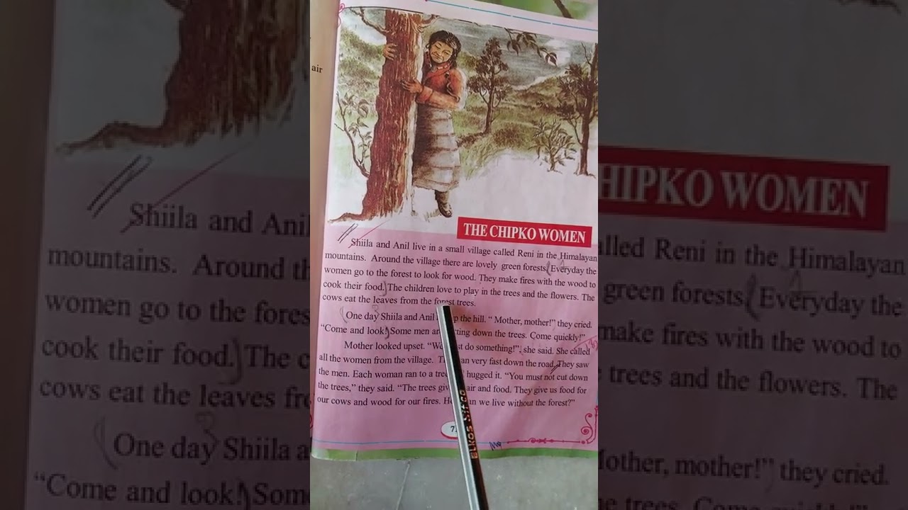 THE CHIPKO WOMEN. Class-IV. Anandamarga School - YouTube