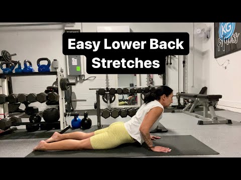 Easy Lower Back Stretches - YouTube