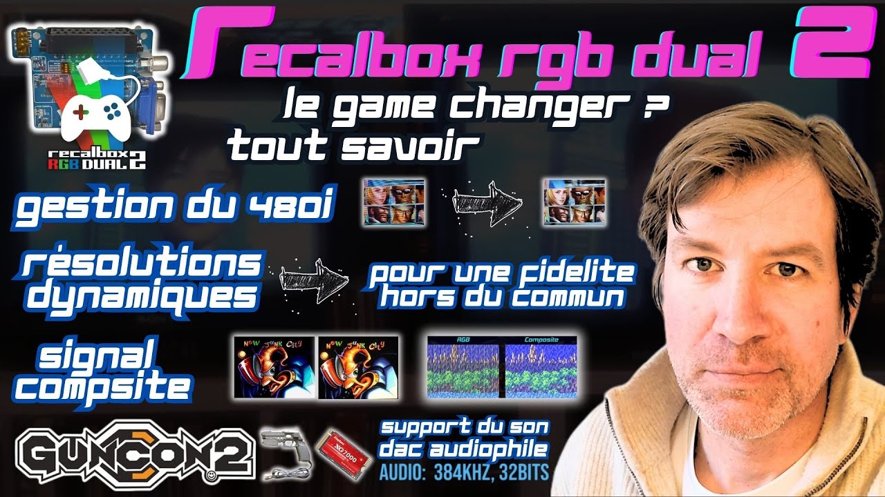 RECALBOX RGB DUAL2: LE GAME CHANGER? Tout Savoir 480i, Résolution ...