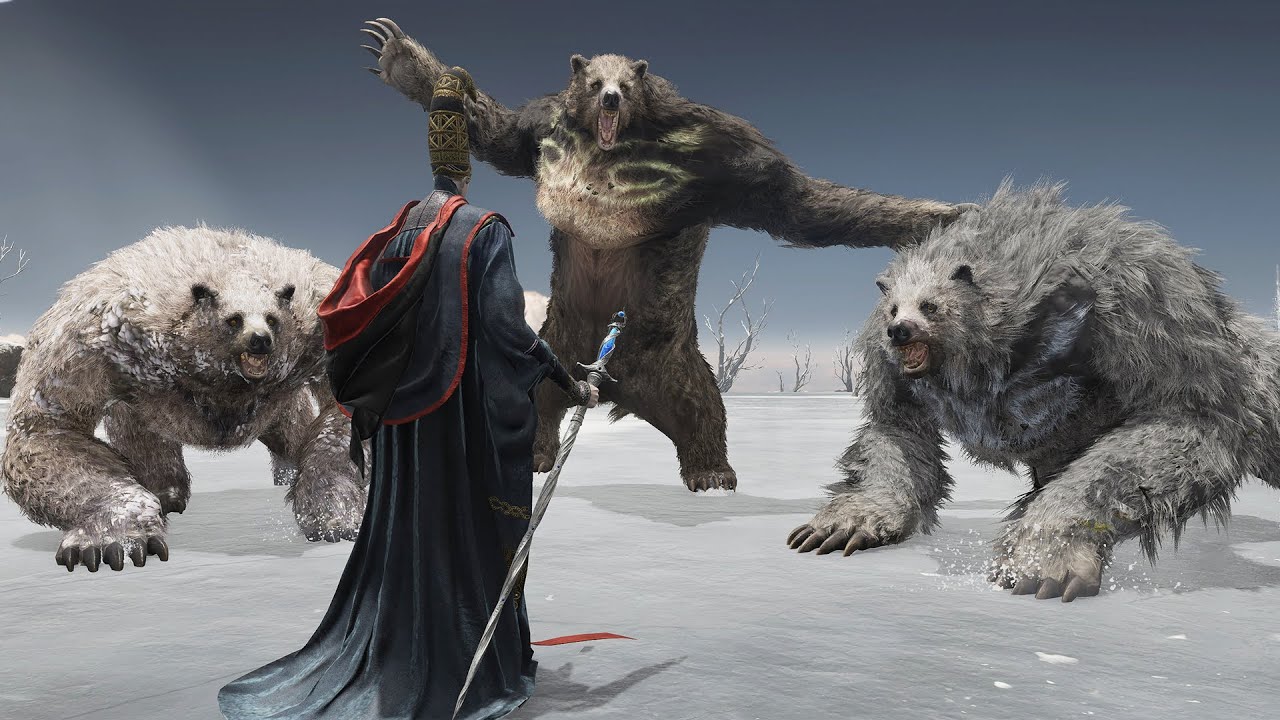 Runebear Trio Vs Bosses (No Stun) - Elden Ring - YouTube