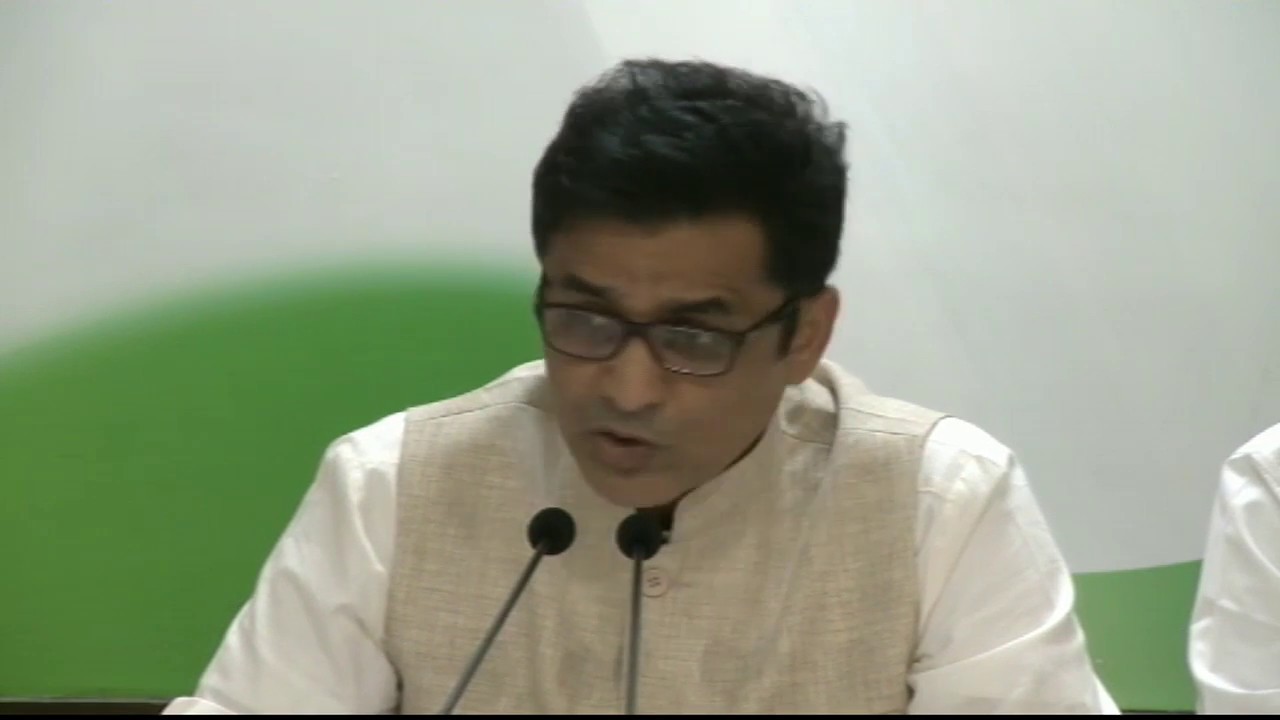 AICC Press Briefing By Dr Ajoy Kumar at Congress HQ. October 21, 2016 ...